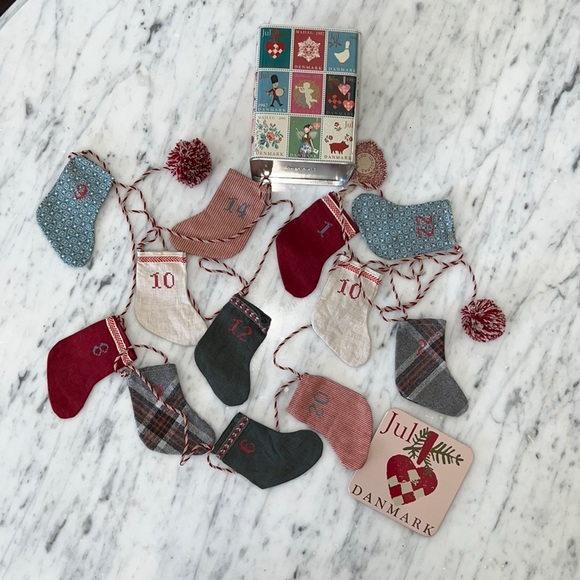 Maileg | Holiday | New Maileg Advent Calendar Stocking Garland ...